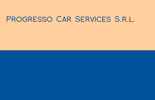 Progresso Car Services S.r.l. - Auto, moto e trasporti - Carmagnola (TO)
